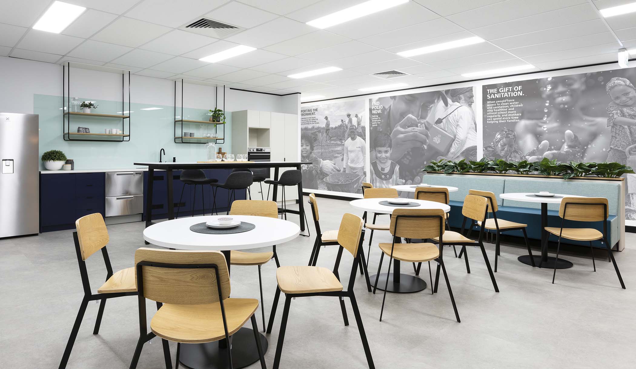 Crest Interiors - Rotary Office Fitout Sydney