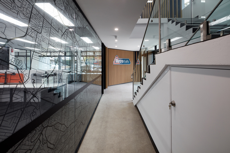 Crest Interiors - Retro Traffic Commercial Office Fitout
