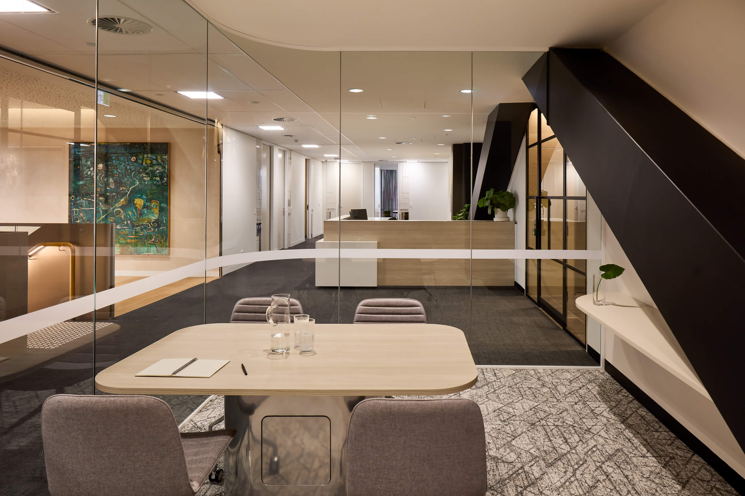 Crest Interiors I Barristers' Chambers Limited Fitout Melbourne