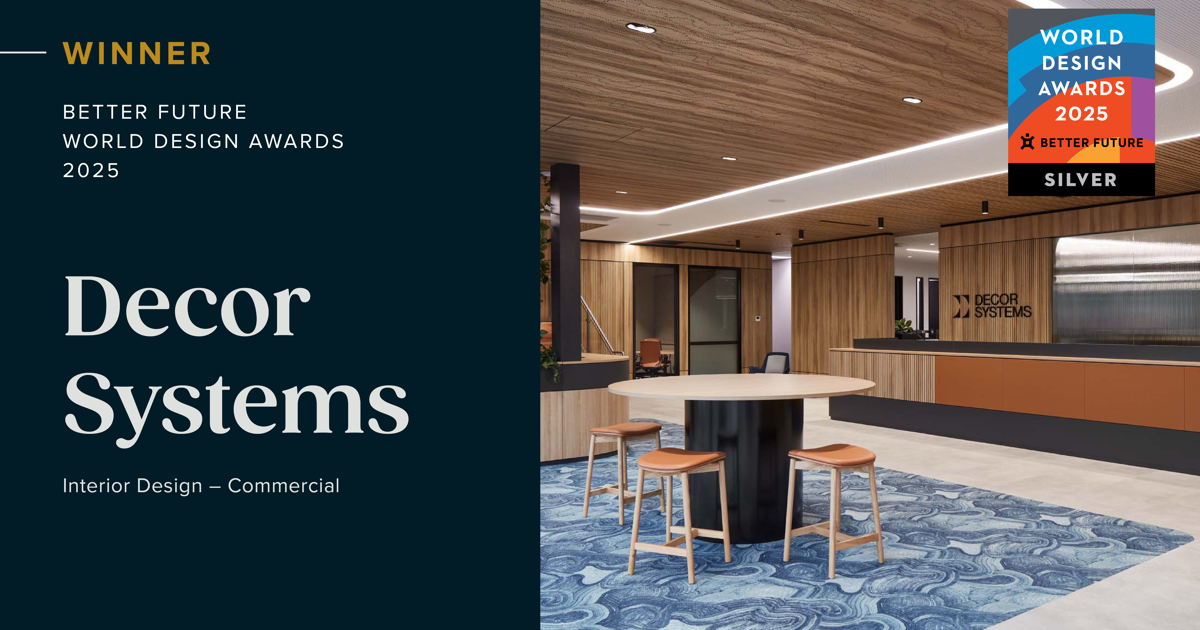 World Design Awards 2025 Silver Winner | Crest Interiors